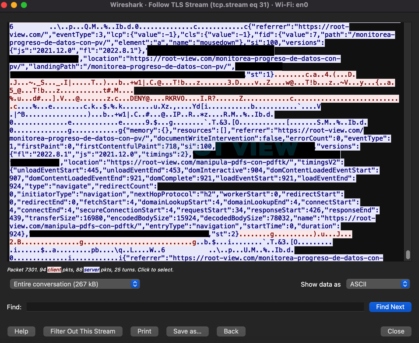 Desencriptá tráfico dentro de pcap con Wireshark - Root View